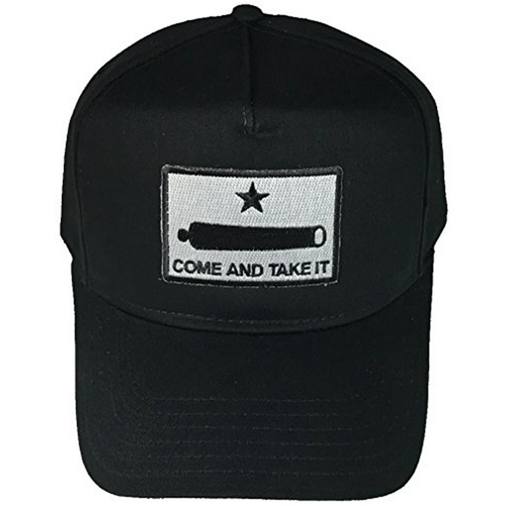 COME AND TAKE IT WITH CANNON HAT - BLACK - Veteran Owned Business ...