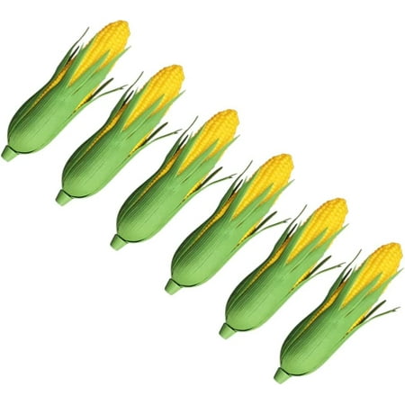 3pcs Artificial Corn Model Faux Corn Ornaments Lifelike Fruits Corn ...