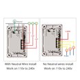 Push Light Switch Smart Life Control Physical Wall Switches Neutral ...