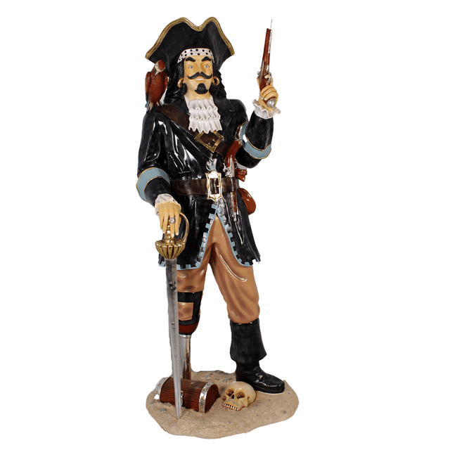 Pirate Captain Morgan Life Size Statue - Walmart.com