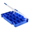 Shakespeare Tackle Box, 4-Pack, Adjustable Dividers, Blue Swirl ...