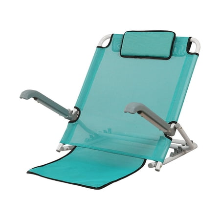 Adjustable Bed Backrest Portable Folding Sit Up Back Rest with Head ...