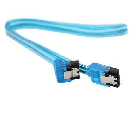 High-speed Shielded Sata3.0 Data Cable Transparent Blue Sata Hard Drive ...