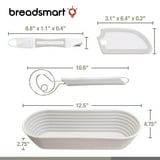Breadsmart Artisan Bread Making Kit - 5 PC Baking Supplies Set - Lame ...