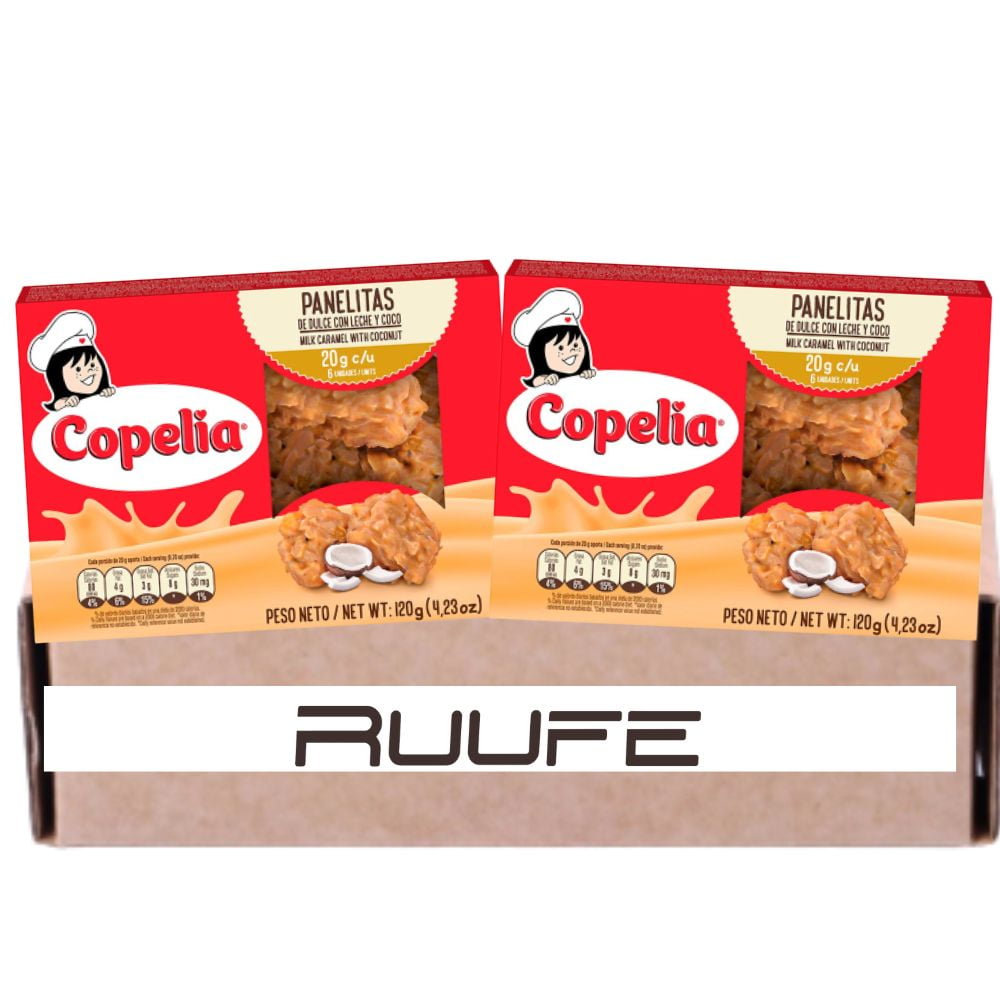 Panelitas Copelia (Pack of 2) 8.4 oz- Coconut Candy with a sweet Flavor ...