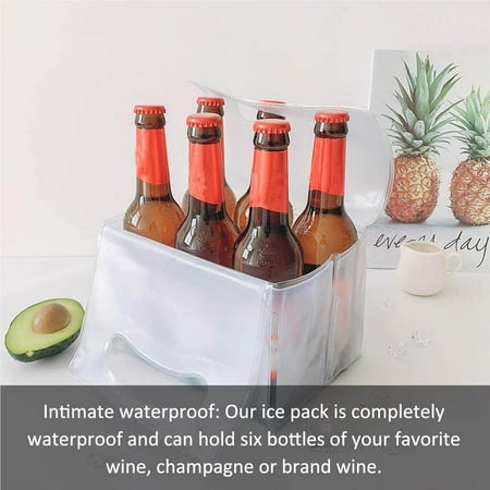 Refrigerated Bag Transparent Plastic Cold Drinking Storage Bag ...