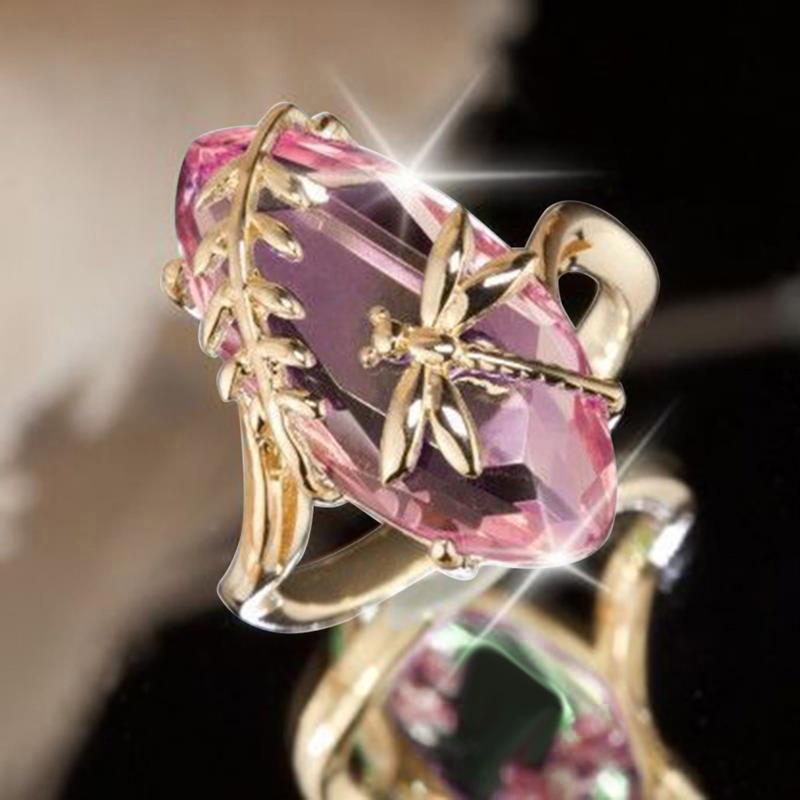 Click here for Riforla Fashion Simple Gold Pearl Diamond Zircon L... prices