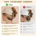 2 count Large Hat Claw Clips for Women, Trucker Hat Hair Clips for ...