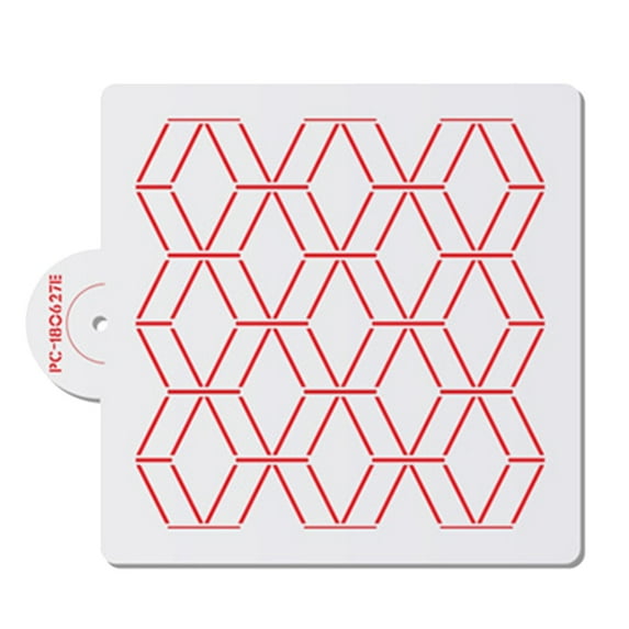 Mosey Cake Stencil Reusable Fondant Cake Edge Molding Stencil Hand ...