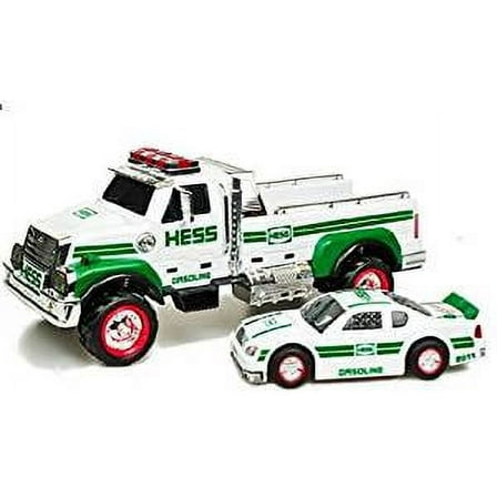 1988 Hess Toy Truck and Racer - Old Model with Working Lights and ...