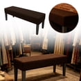 Furniture Long Stretch Benchtop Cover for Benches and Piano Seats with ...