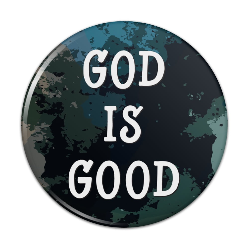 God is Good Christian Inspirational Religious Pinback Button Pin Badge ...