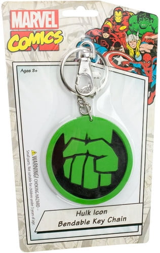 HULK ICON BENDABLE KEYCHAIN - Walmart.com