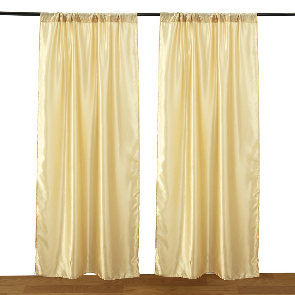 LELINTA 2 Piece White Semi Sheer Curtains for Living Room Privacy ...