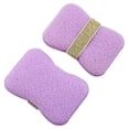 Soap Sponge Exfoliating Body Scrubber with Soap Pocket and Hand Strap ...