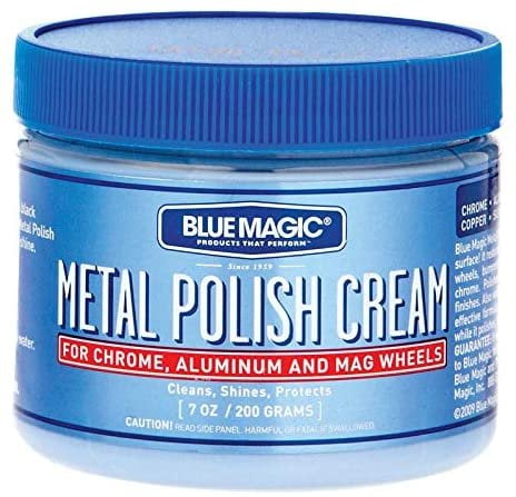 Blue Magic Metal Polish Cream For Chrome & Aluminum 7 Oz. - Walmart.com