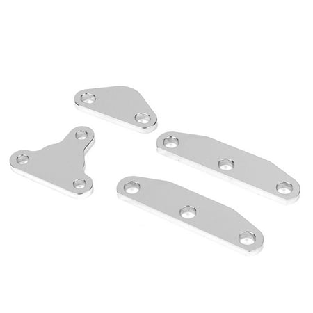 FLAMEEN EGR Block Off Plate,Aluminum Alloy Exhaust Intake Off Plate Kit ...