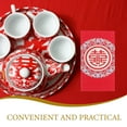 24pcs Chinese Wedding Red Lucky Money Envelopes Bao Li Xi Tet Year Of