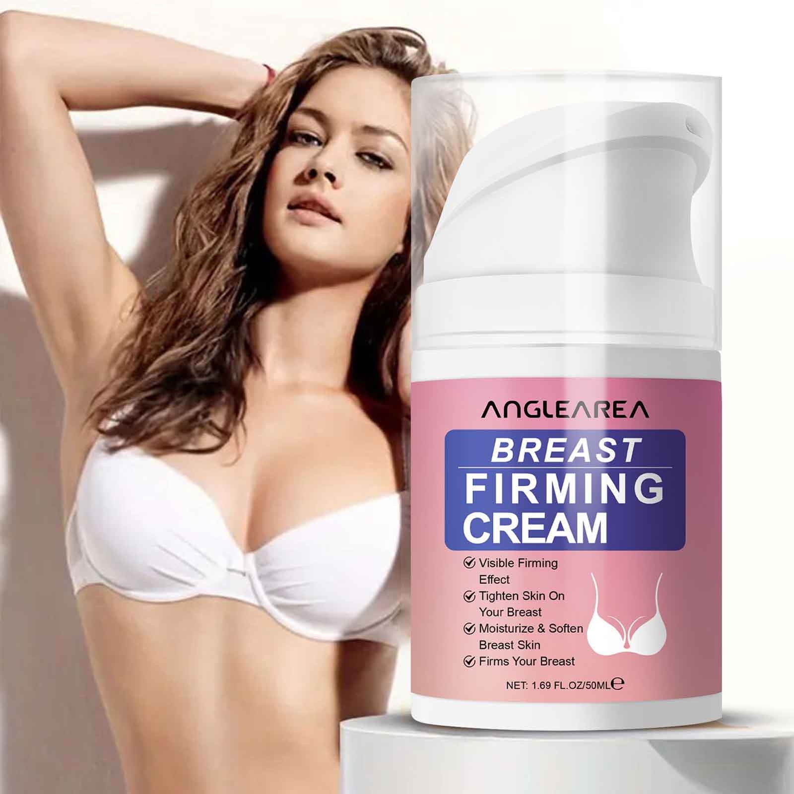 Crema Reafirmante para los Senos | Efecto tensor y lifting visible para senos, caderas, muslos ...