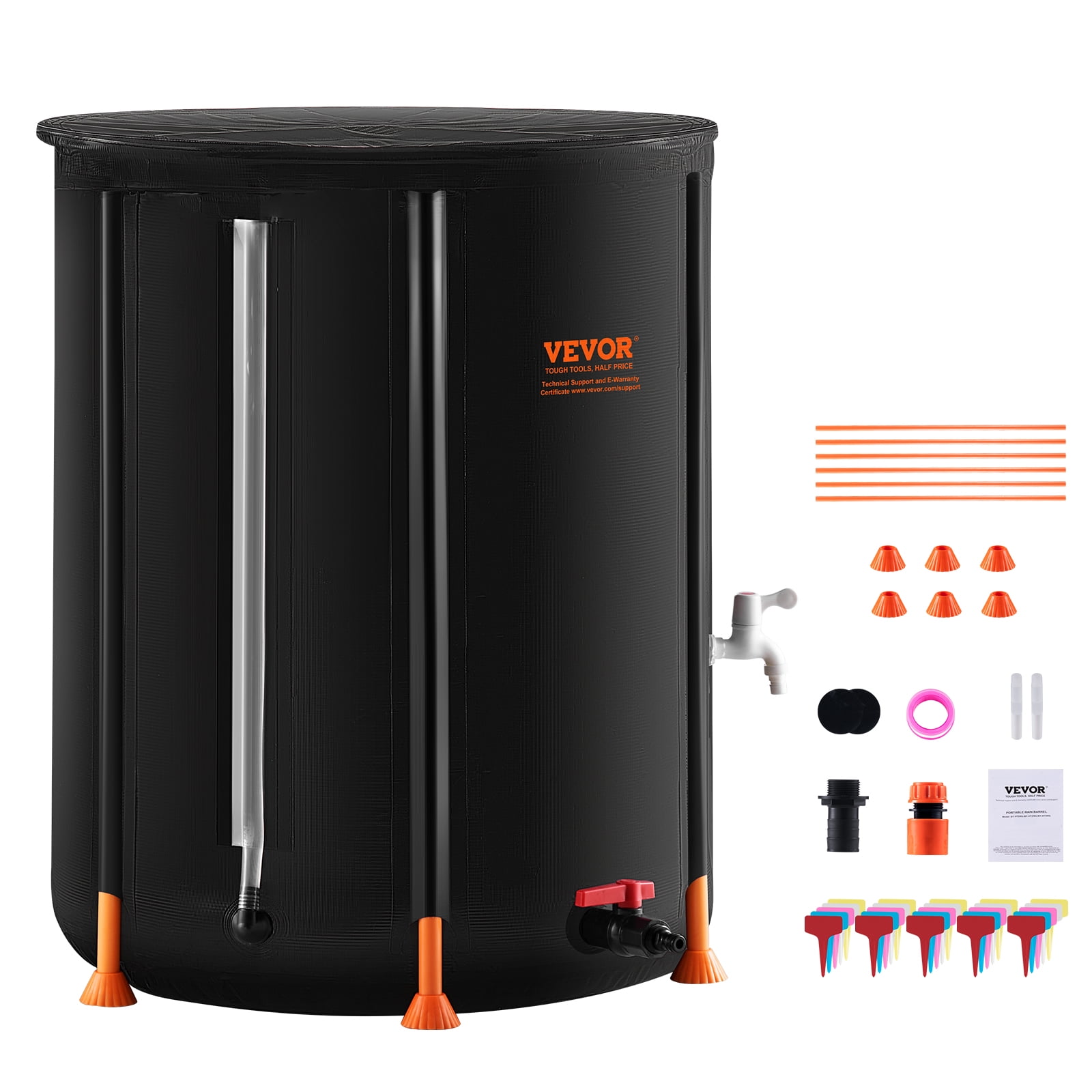 Click here for Vevor Collapsible Rain Barrel 53 Gal Rain Catcher... prices