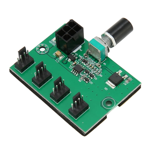 PWM Fan Adapter,Chassis Fan Speed Controller PWMPC Chassis Fan Hub ...