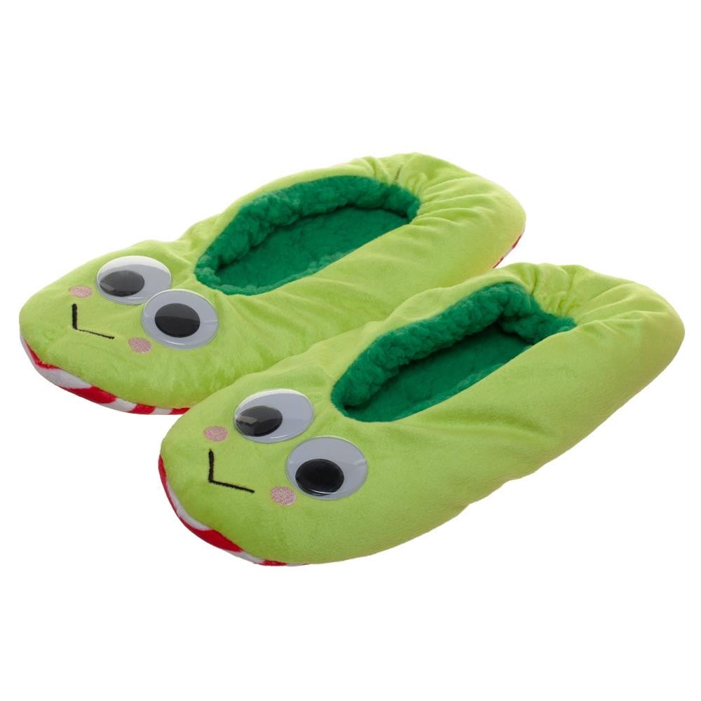 Sanrio Keroppi Googly Eyes Slipper Socks - Walmart.com - Walmart.com