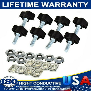 Jeep Wrangler Universal Easy On Off Hard Top Fasteners Nuts Bolts for ...
