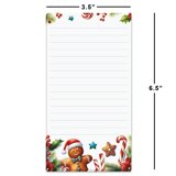 Current Gingerbread Magnetic Christmas Holiday Notepad Set – 2 Memo ...