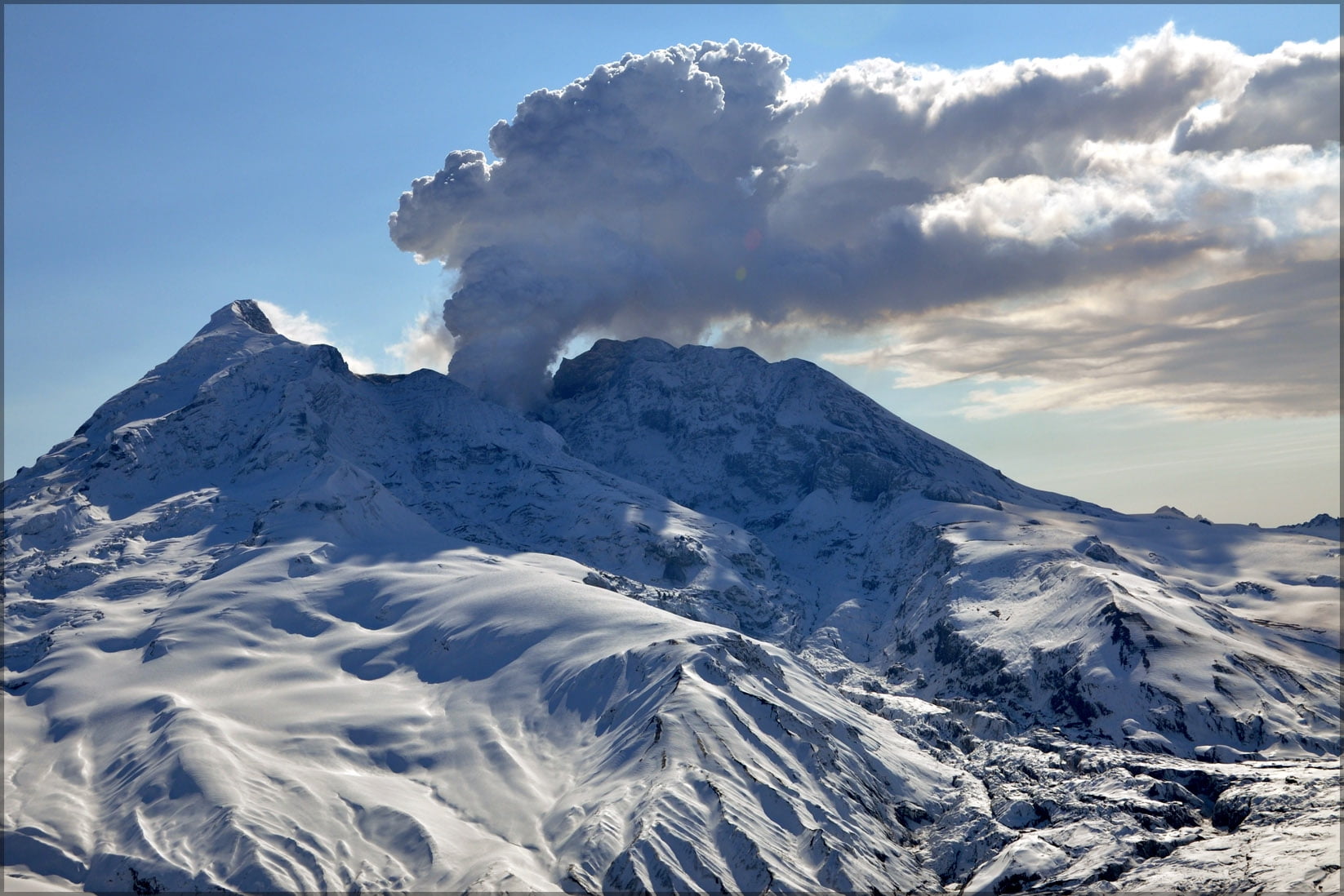 24"x36" Gallery Poster, Eruption of Mt Redoubt, Alaska - Walmart.com