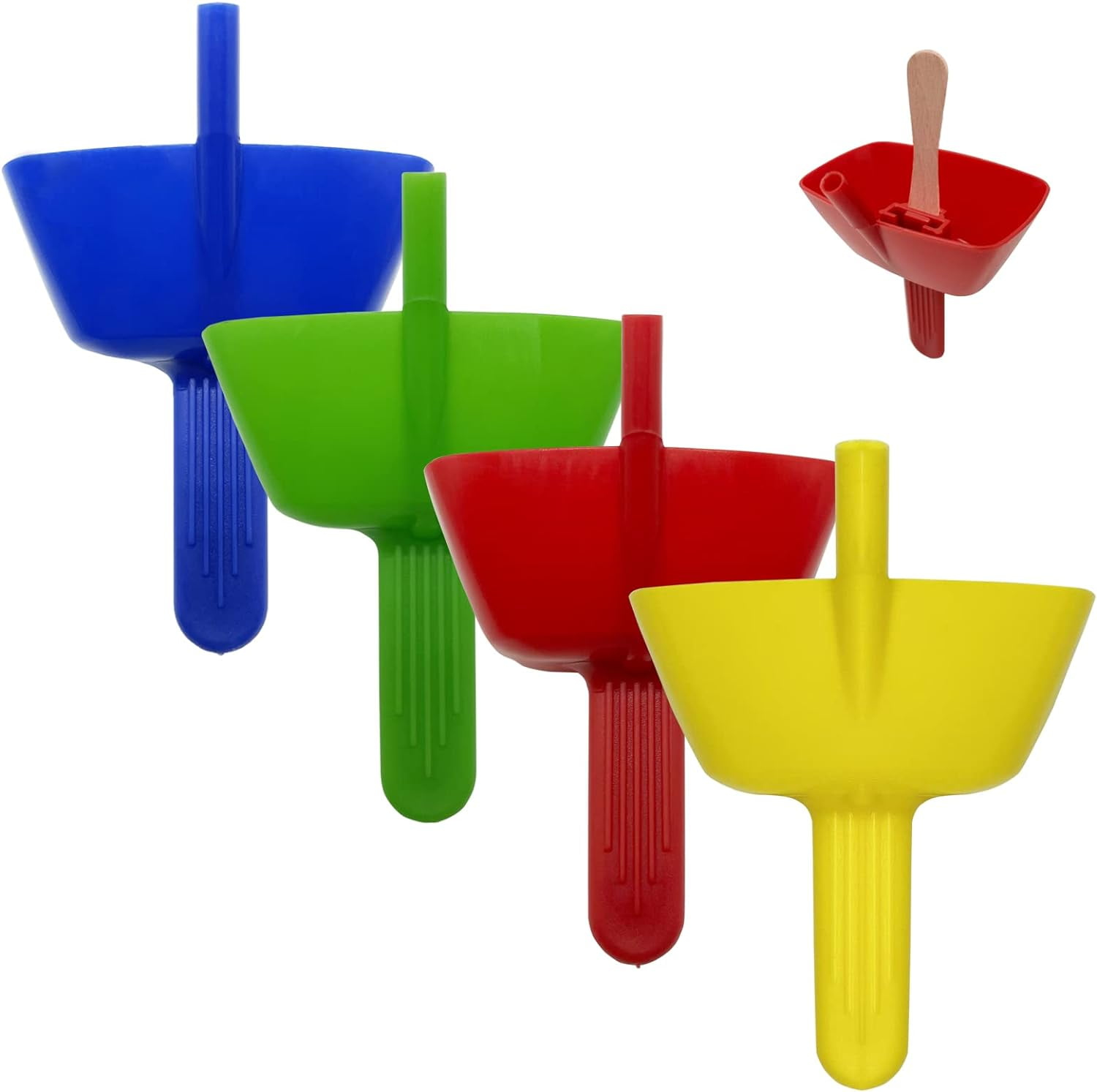 4 porta paletas antigoteo, porta paletas para niños, porta helados ...