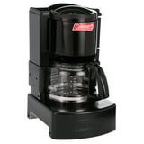Coleman Outdoor Grill Top, Drip Coffeemaker, Stainless Steel & Black ...