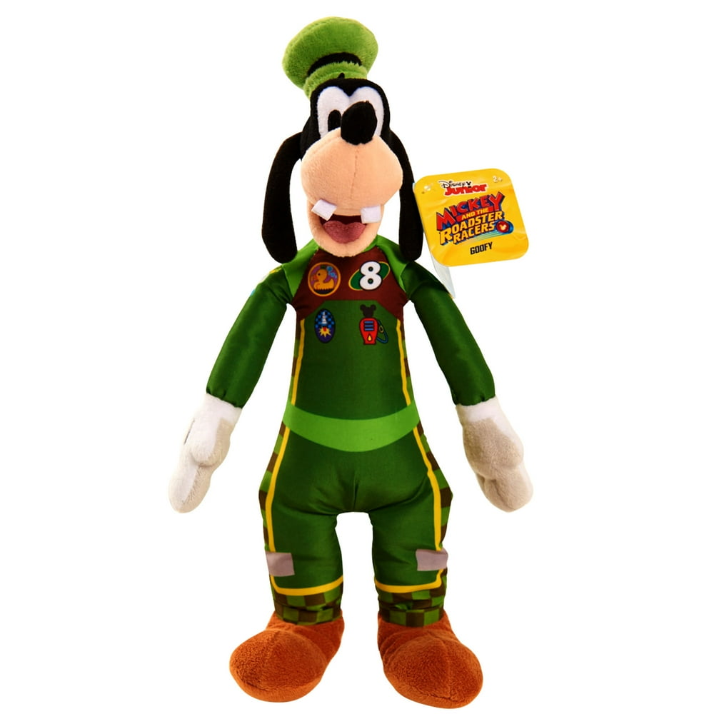 Mickey and the Roadster Racers Bean Plush - Goofy in Racing Outfit ...