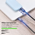 80Gbps USB C Cable Fast Speed Data Transfer and 16K Video Transmission ...