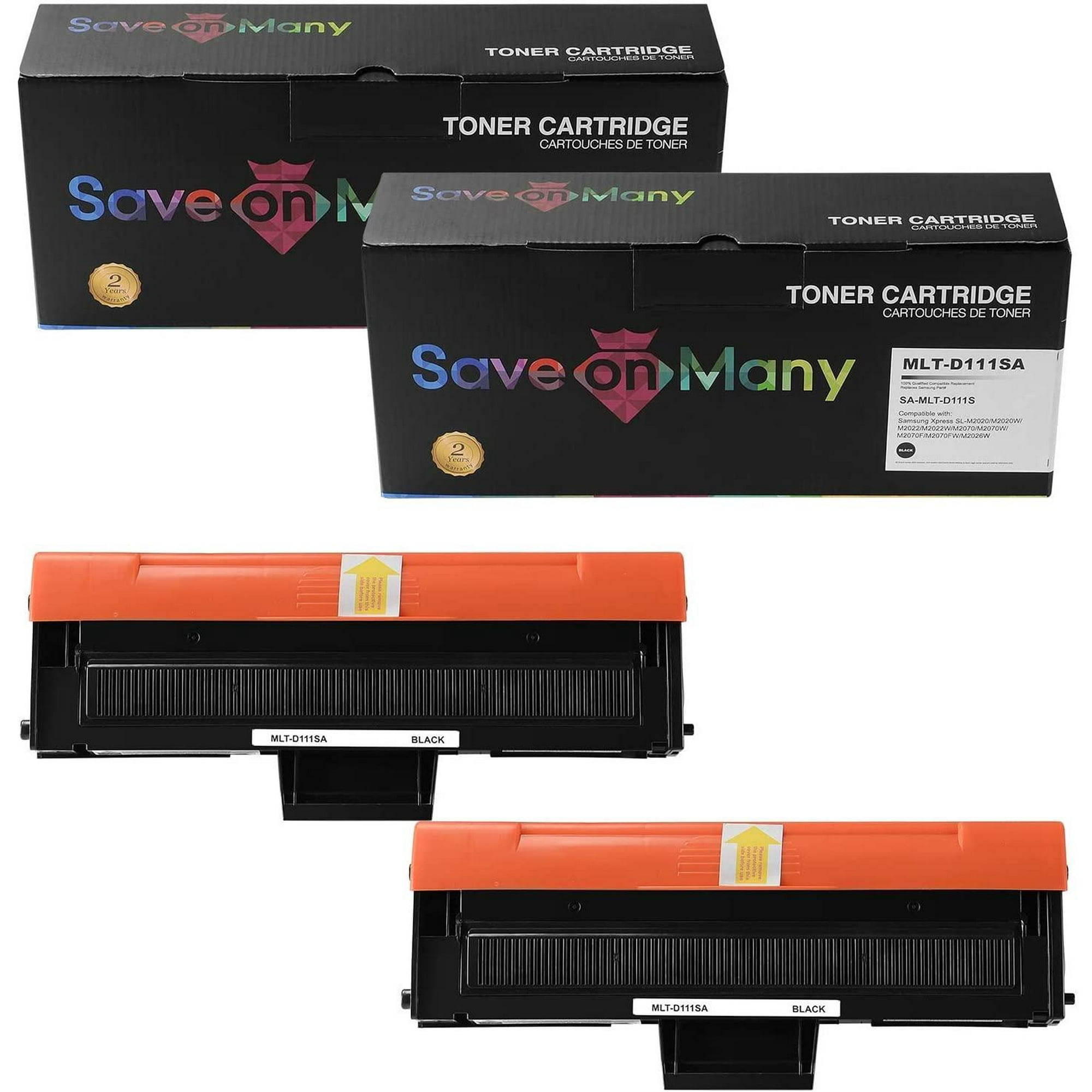 Click here for 2 Pack Saveonmany Compatible Mlt-D111s Mltd111s To... prices