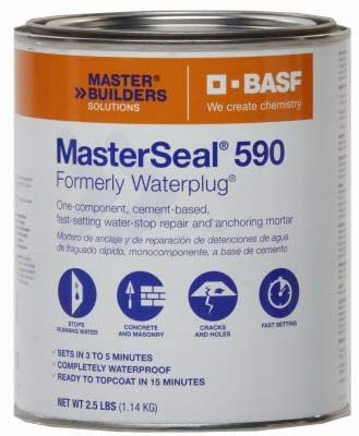 Thoro T5001 Quart Waterplug Hydraulic Cement - Walmart.com