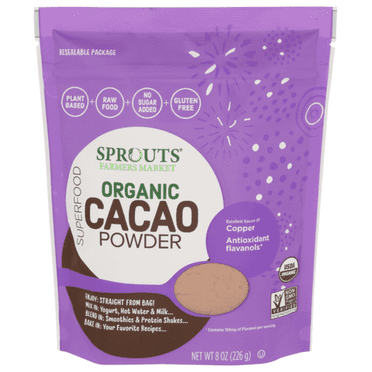 Terrasoul Superfoods Organic Cacao Powder, 3 Lbs (16 Oz 3-Pack) - Rich ...