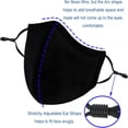 OITY 2026 New 4 Pack Breathable 3-Ply Cloth Face Mask Adjustable Ear ...