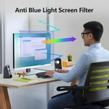 23-24 inch Computer Anti Blue Light Screen Protector, Hanging Desktop ...