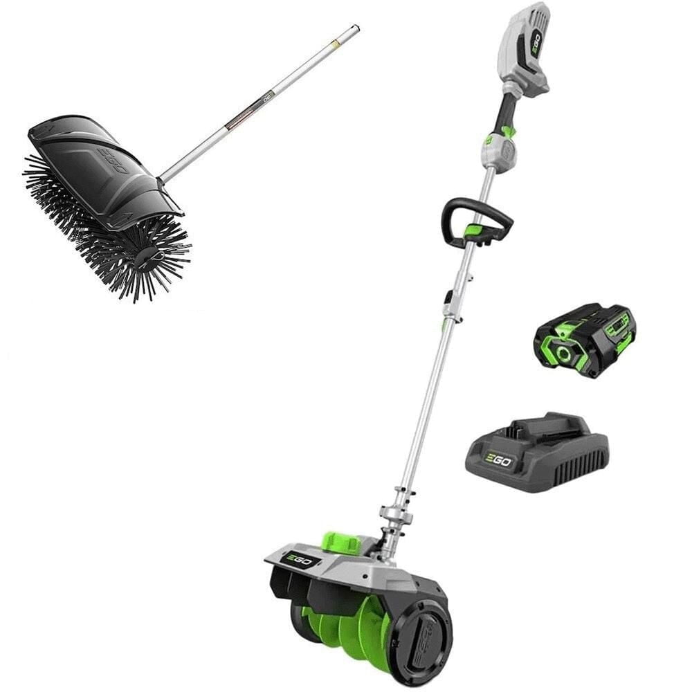 Restored Ego Power+ Multi-Head Snow Shovel Kit And Bristle Brush ...