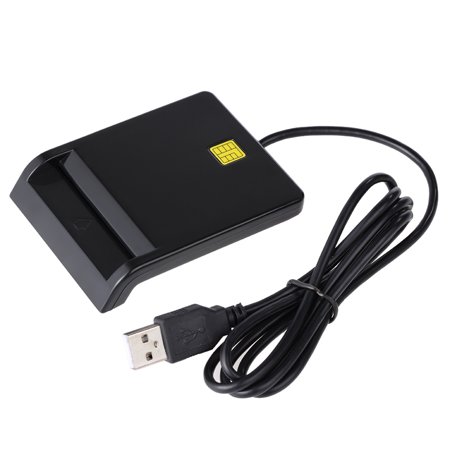 USB 2.0 Smart Card Reader Smart IC Card Reader For Bank Card IC/EMV ...