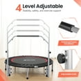BCAN 40" Foldable Trampoline with Adjustable Foam Handle - Walmart.com
