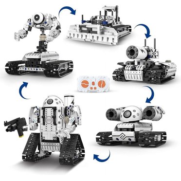 3-in-1 RC Robot Building Set, 520 PCS App-Controlled, STEM Gift for ...
