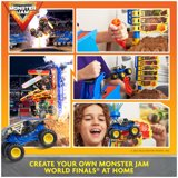 Monster Jam World Finals Big Air Challenge Playset with Monster Truck ...