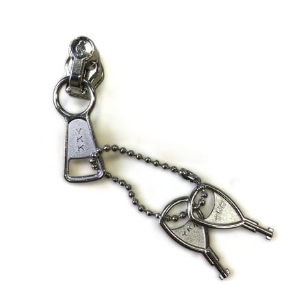 YKK #5C Nylon Coil Zipper Key Lock Slider Locking Zipper Pull - Walmart.com