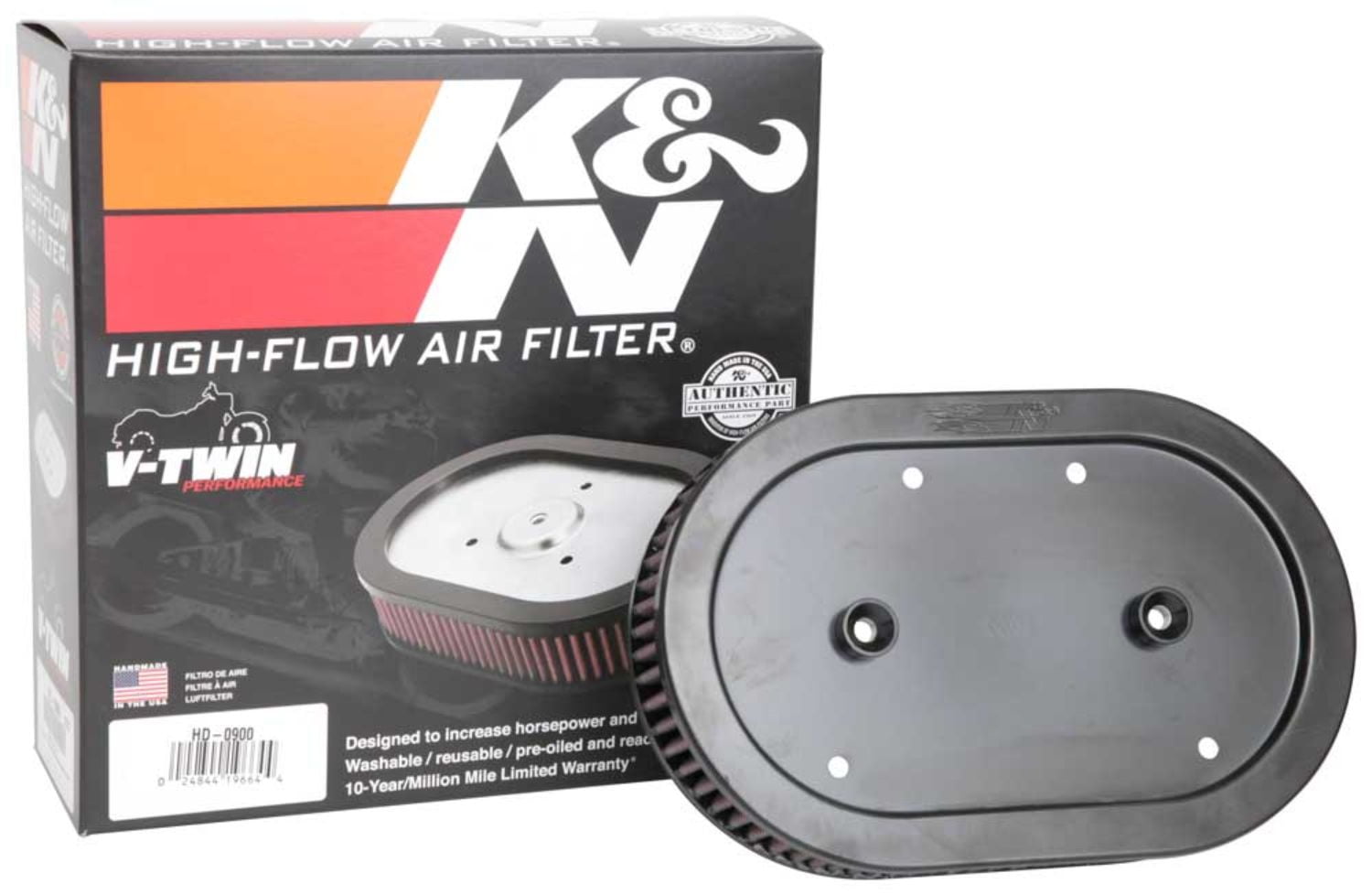 K&N Engine Air Filter: High Performance, Premium, Powersport Air Filter ...
