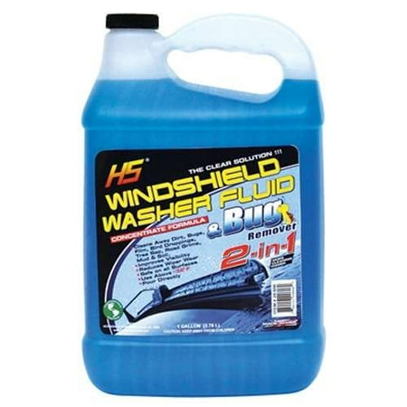 HS 29606 Bug Wash Windshield Washer Fluid, 1 gal (378 Liters) | Walmart ...