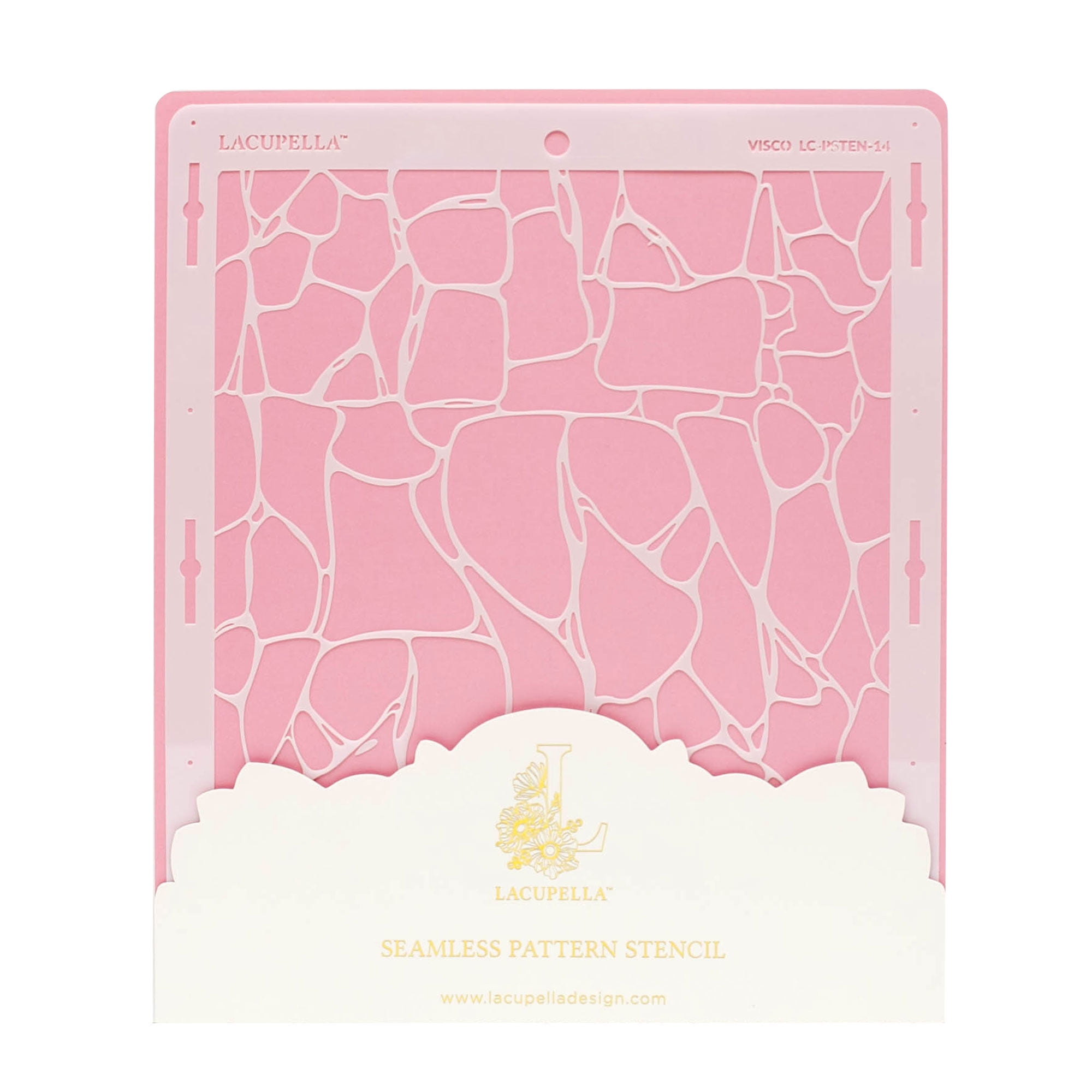 Lacupella VISCO Cake Decorating Stencil Stucco Peeble Pattern - Walmart.com