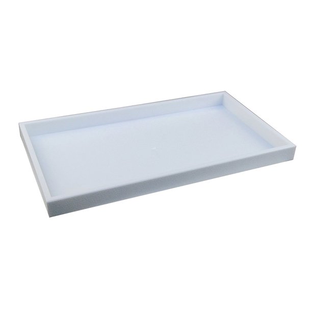 NicePackaging 1 Qty White Plastic Display Tray 14.75 x 8.25 x 1 For ...