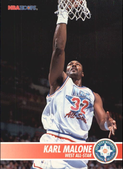 1994-95 Hoops #242 Karl Malone AS NBA Basketball Trading Card - Walmart.com