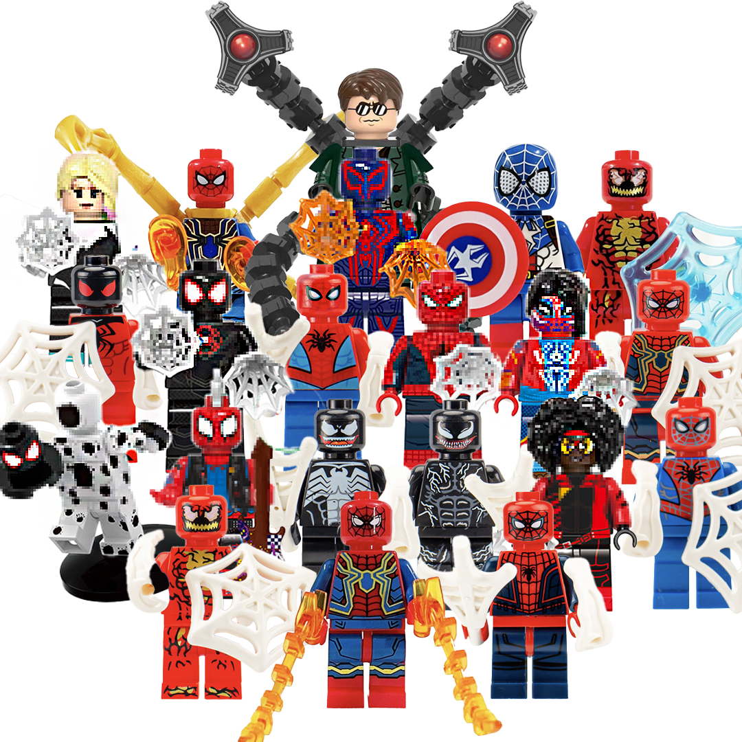 Click here for Liyuetma 21 Pcs Spider Hero Build Toy  Collectible... prices